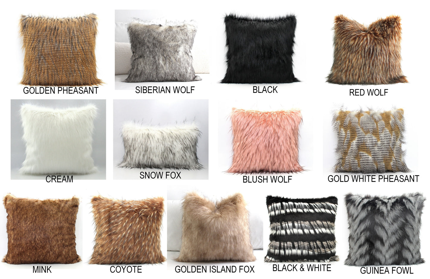 FAUX FUR FABRIC SAMPLES – SNdsigns