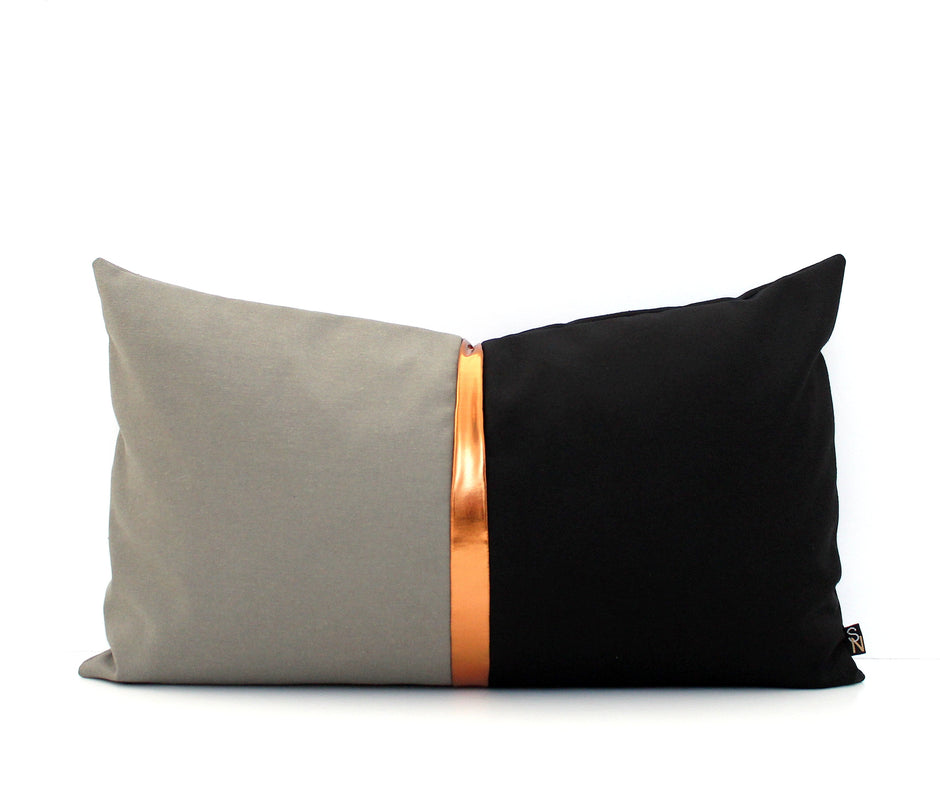 Metallic Colorblock Pillow Covers – SNdsigns